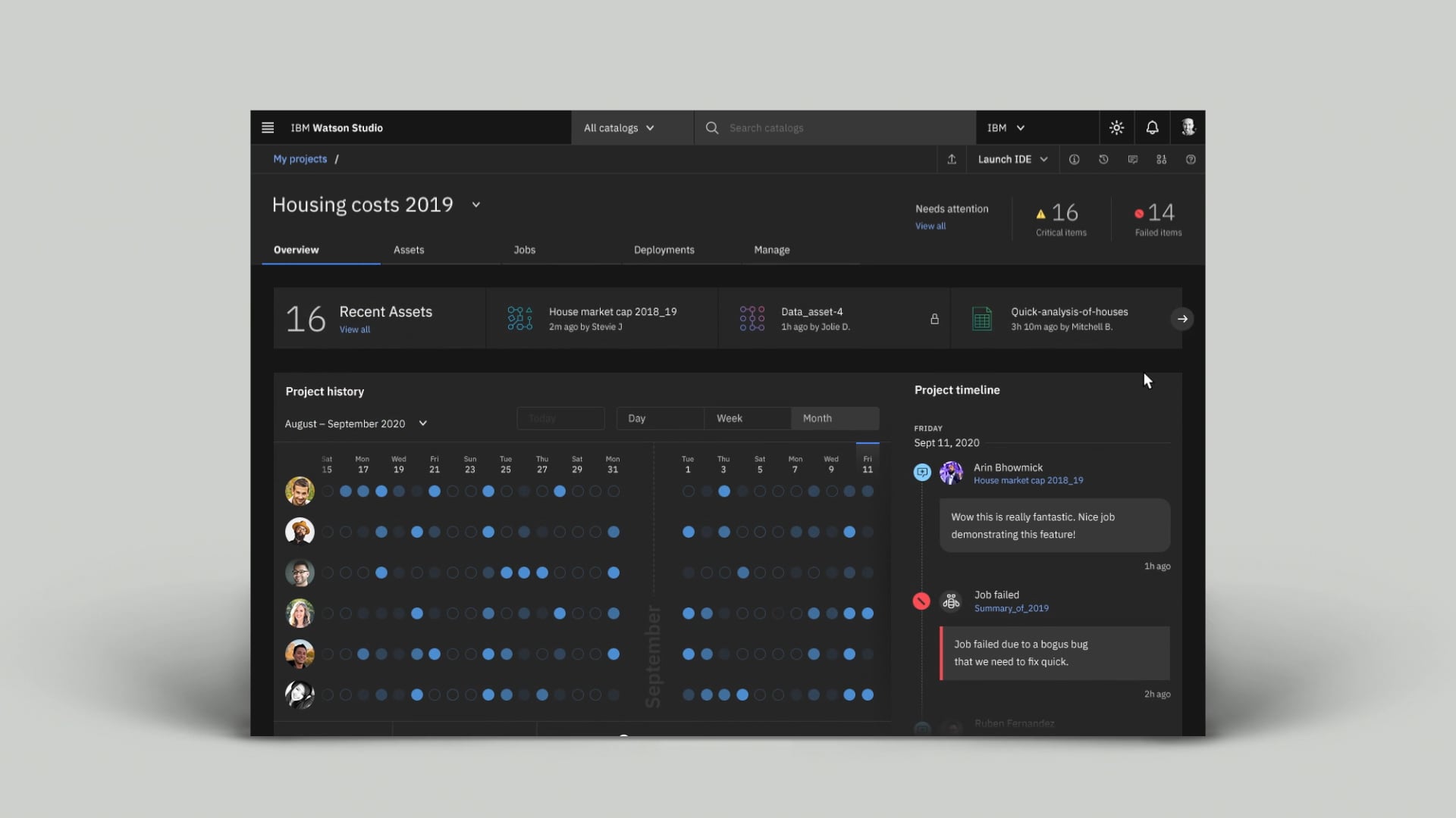 IBM Design | Watson Studio | UI motion on Vimeo
