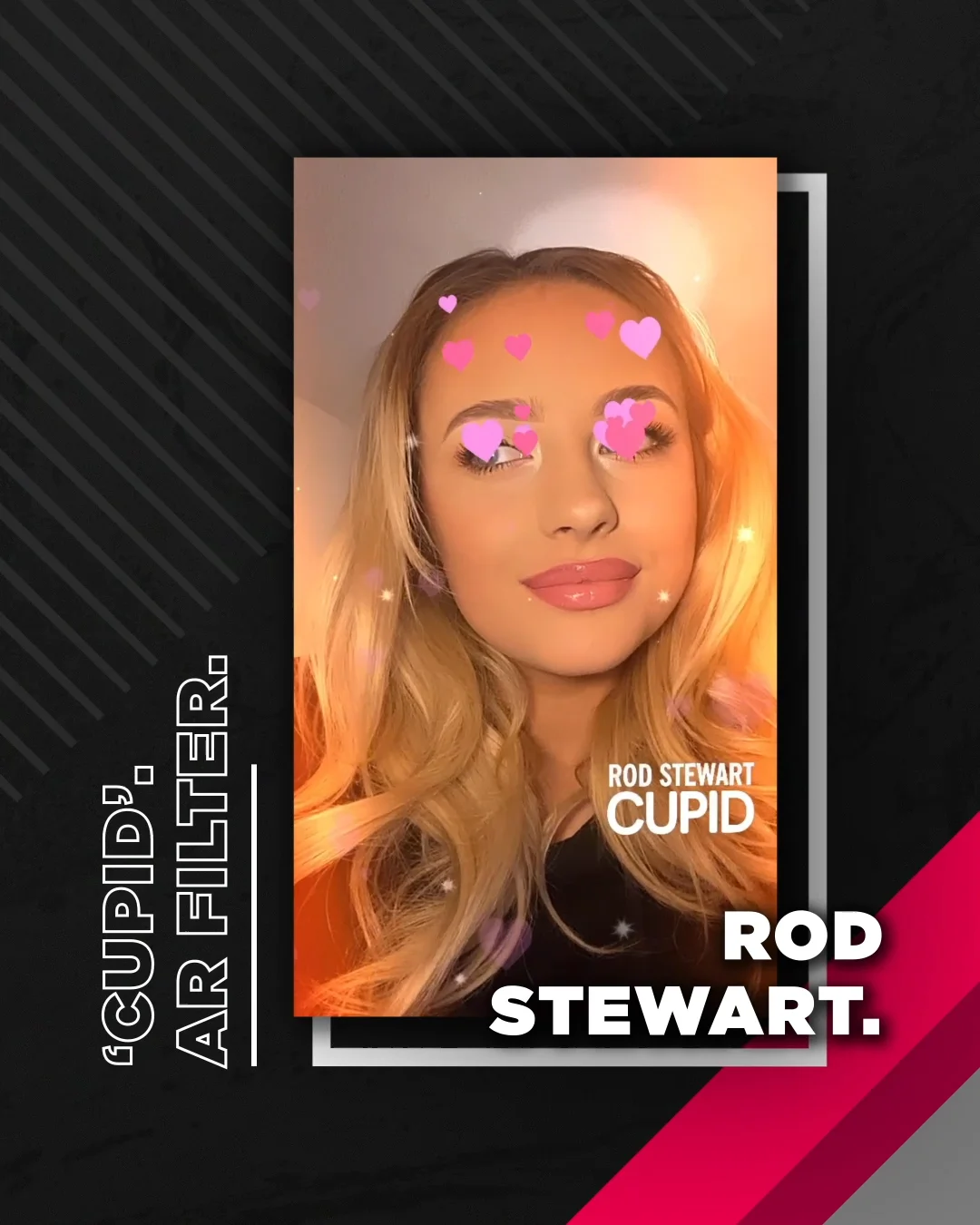 Rod Stewart 'Cupid' AR Filter on Vimeo