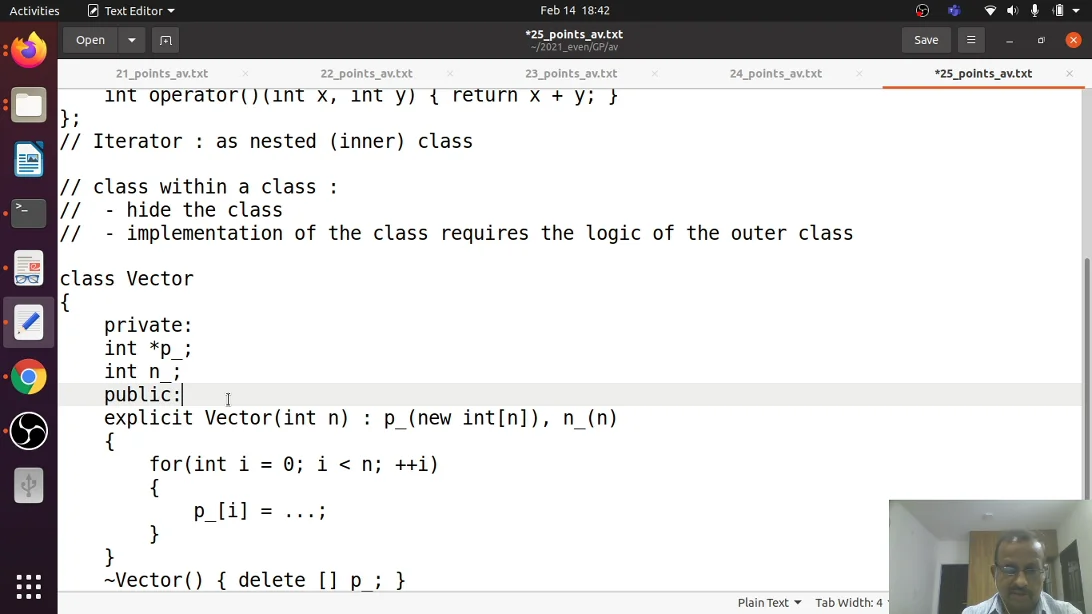 day 25: iterator, functor and accumulator on Vimeo