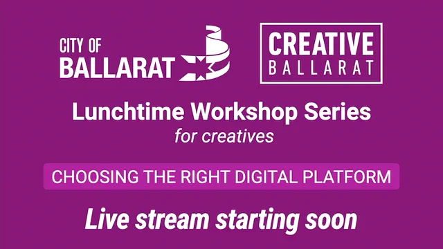 Lunchtime Workshop Session: Choosing the Right Digital Platform. on Vimeo