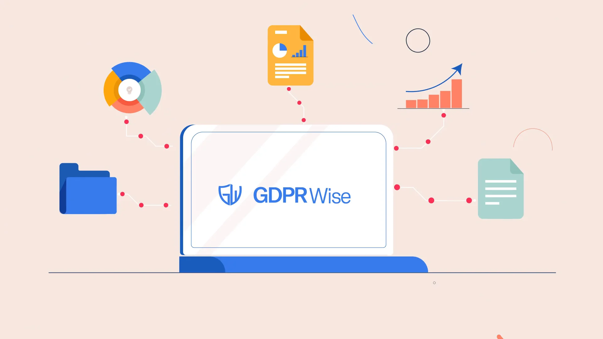 Explainer video for GDPR SaaS - GDPRWise | Motion Graphics Animation