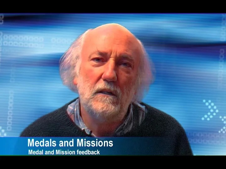 Geoff Petty - Medals & Missions Feedback