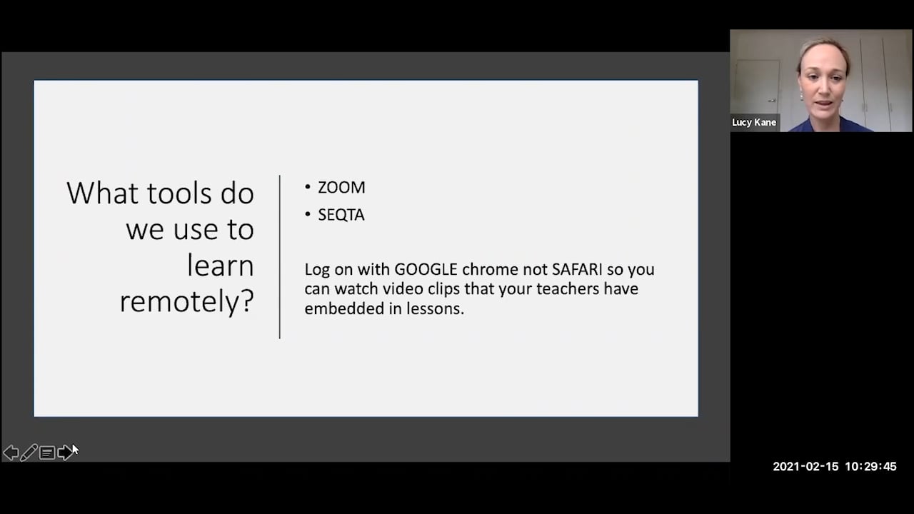 Year 7 – Introduction to SEQTA and Continuous Learning at Woodleigh on Vimeo