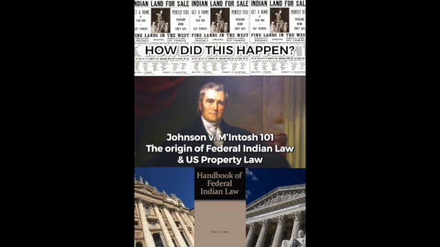 Johnson v. M'Intosh 101 Preview on Vimeo