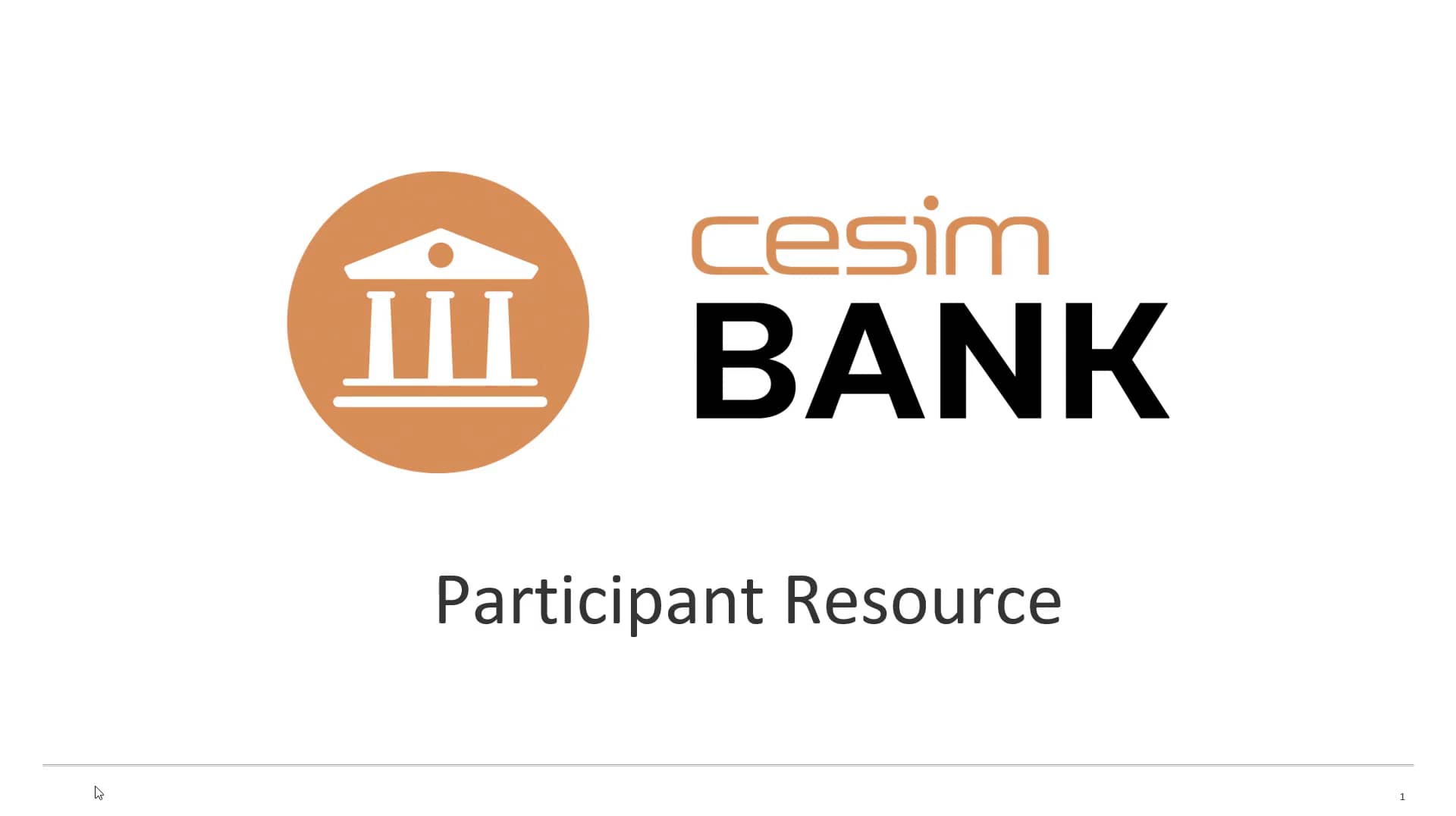 Cesim Bank, Compact version Feb 2021 on Vimeo
