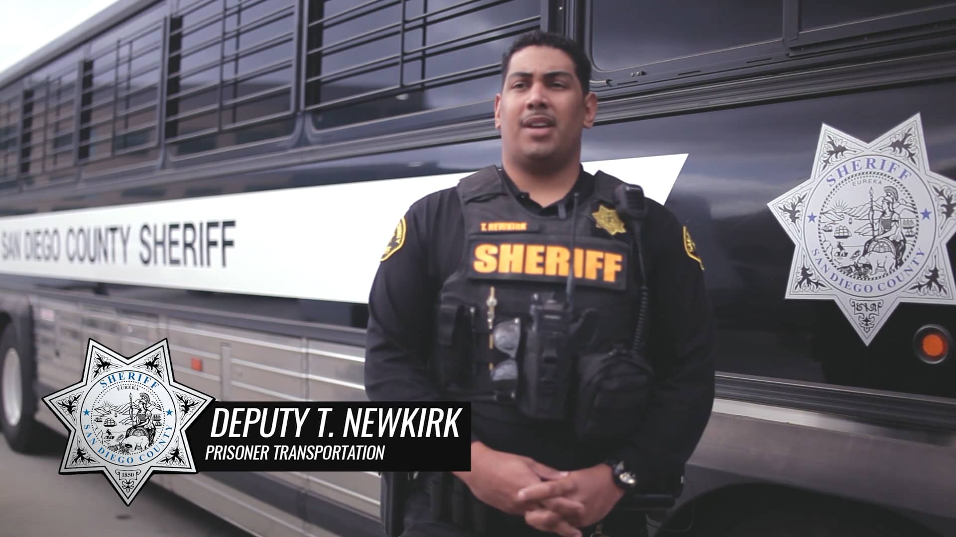 Meet Deputy Newkirk - San Diego County Sheriff's Department on Vimeo