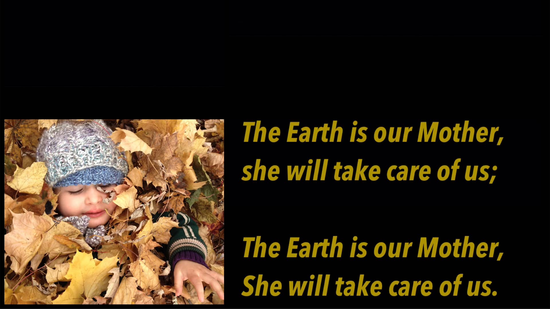 The Earth is our Mother Hymn 1073 on Vimeo