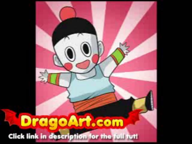 How to draw Chiaotzu, step by step on Vimeo