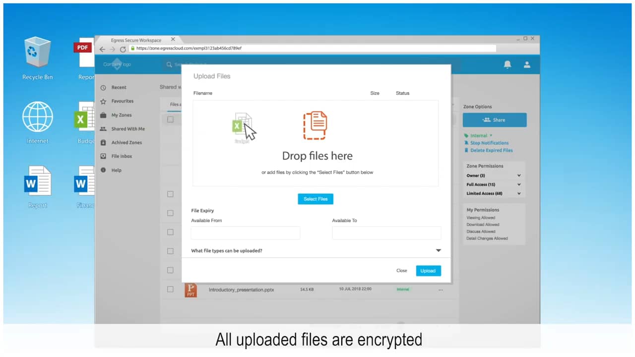 Easy and secure file sharing – Egress Secure Workspace on Vimeo