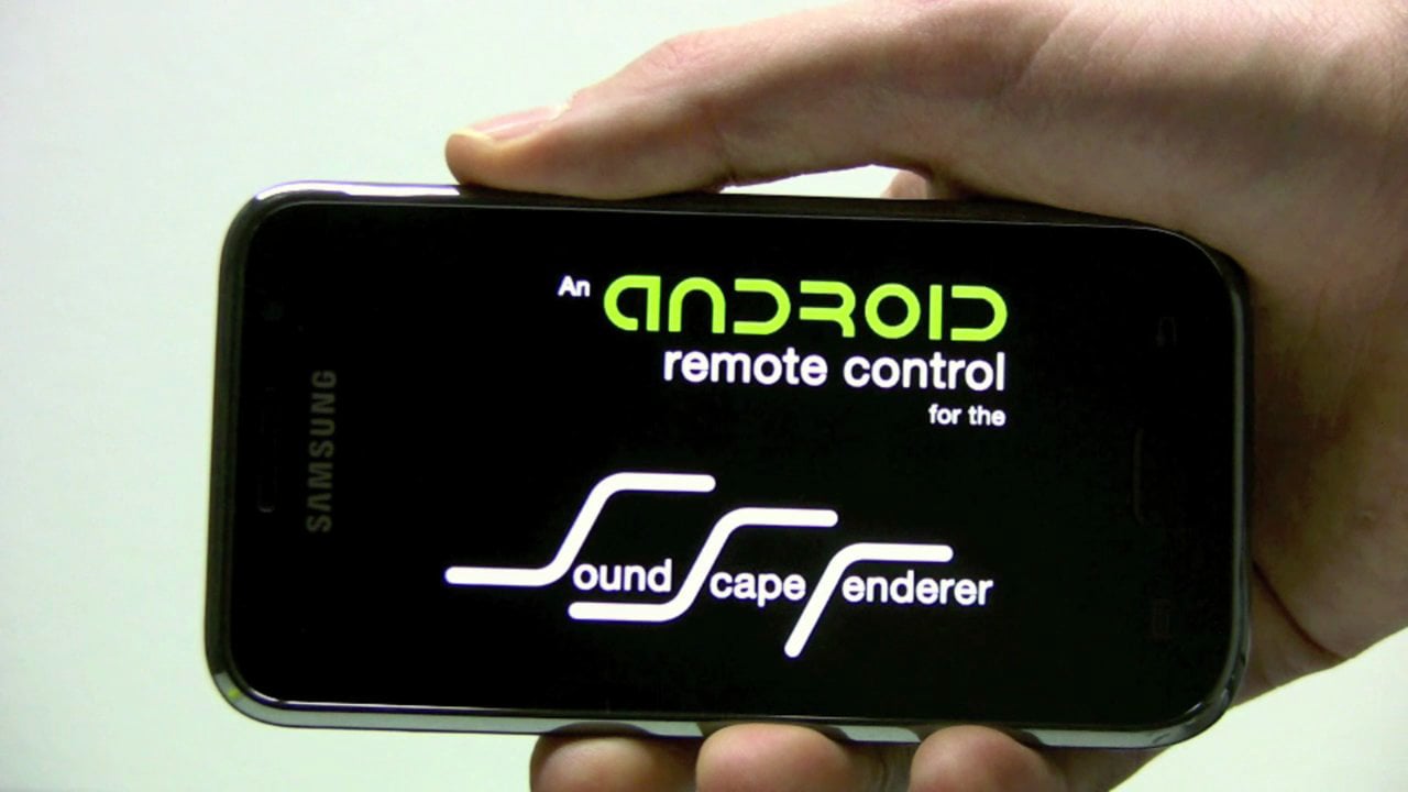 App Demo: An Android Remote Control for the SoundScape Renderer on Vimeo