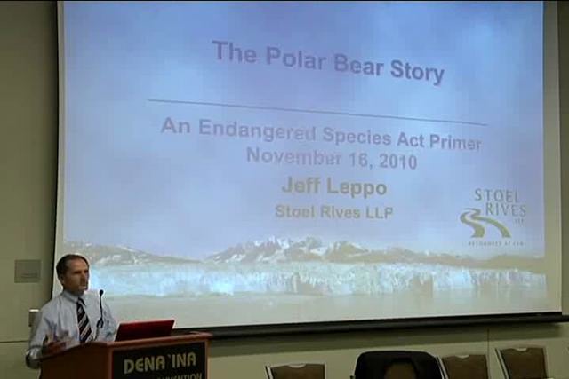 November 16 ESA Primer: Jeffrey Leppo on Vimeo