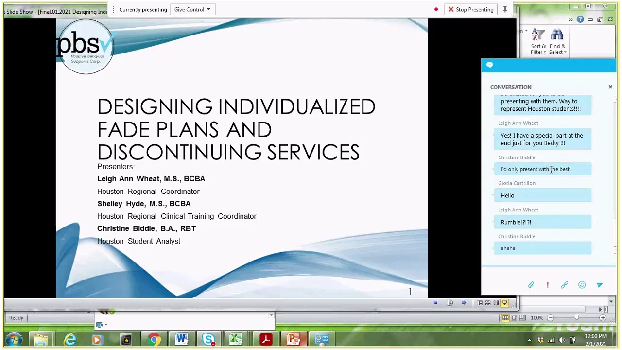 Designing Individualized Fade Plans and Discontinuing Services UNLOCKED