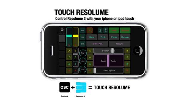"Touch Resolume" Live Demo & Install Guide - OSC on Vimeo