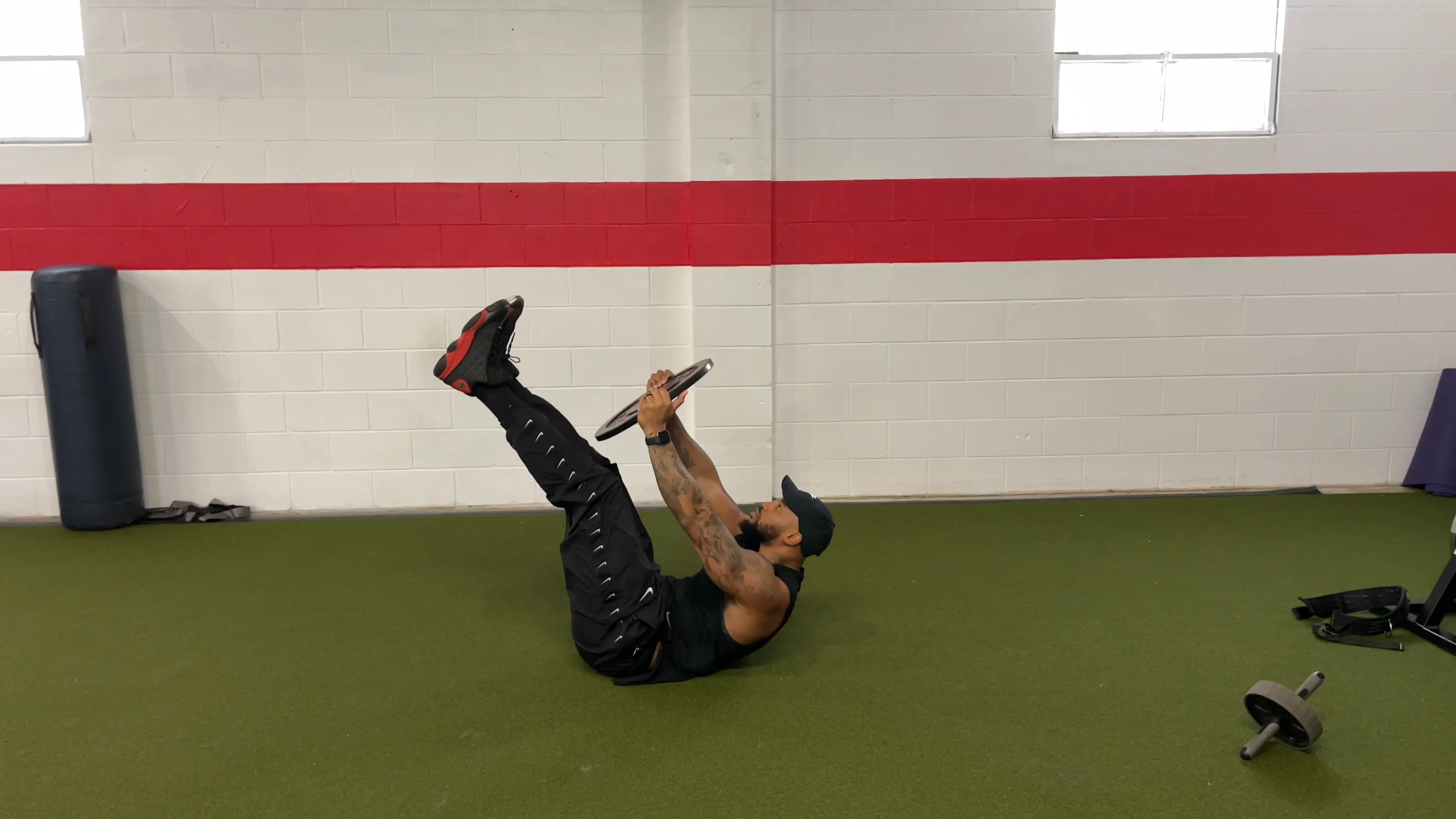 Weighted Toe Touch on Vimeo