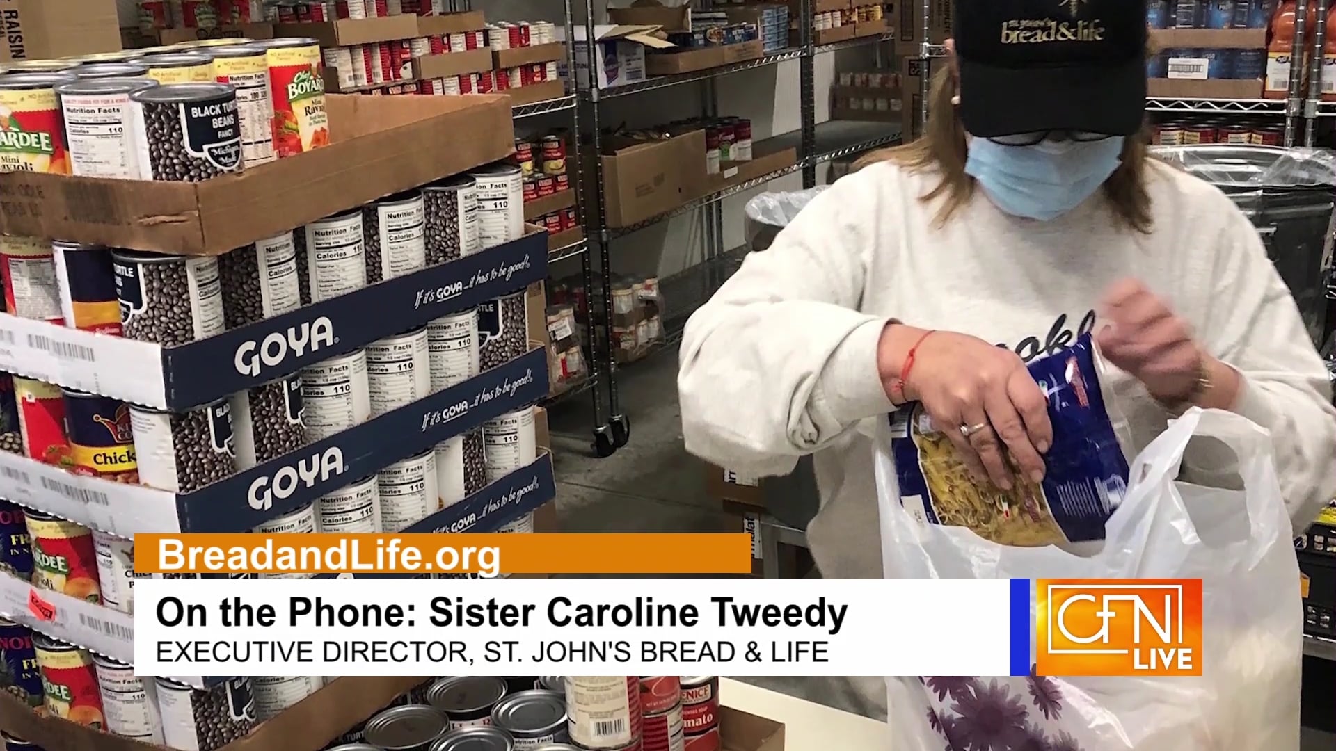 CFN Live - Sr. Caroline Tweedy on Vimeo