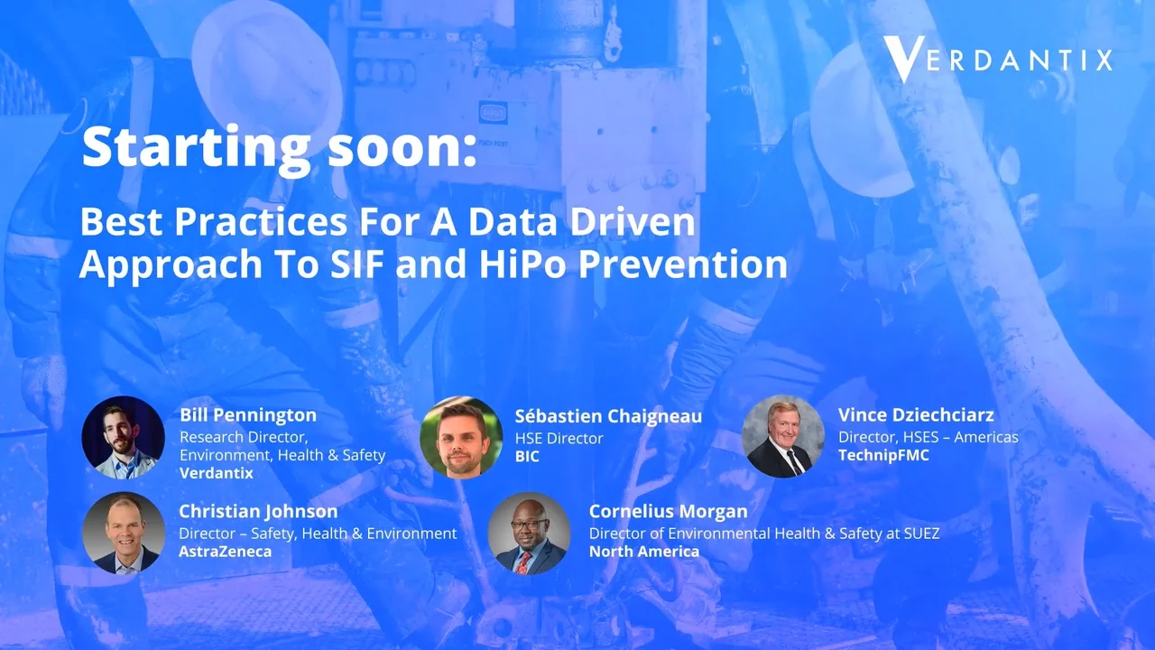 Best Practices For A Data Driven Approach To SIF and HiPo Prevention on ...