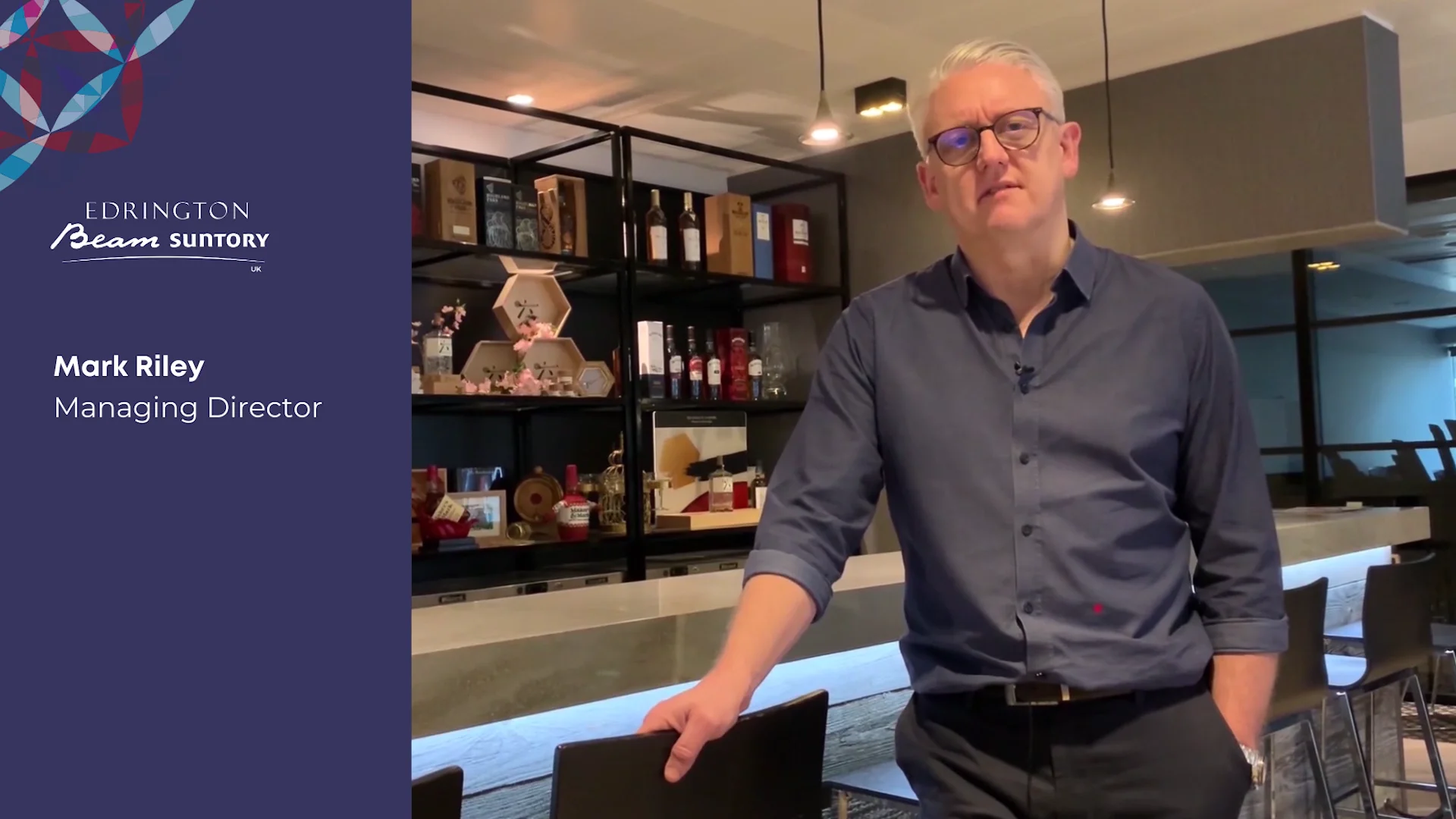 Mark Riley, Managing Director of Edrington-Beam Suntory UK on Vimeo