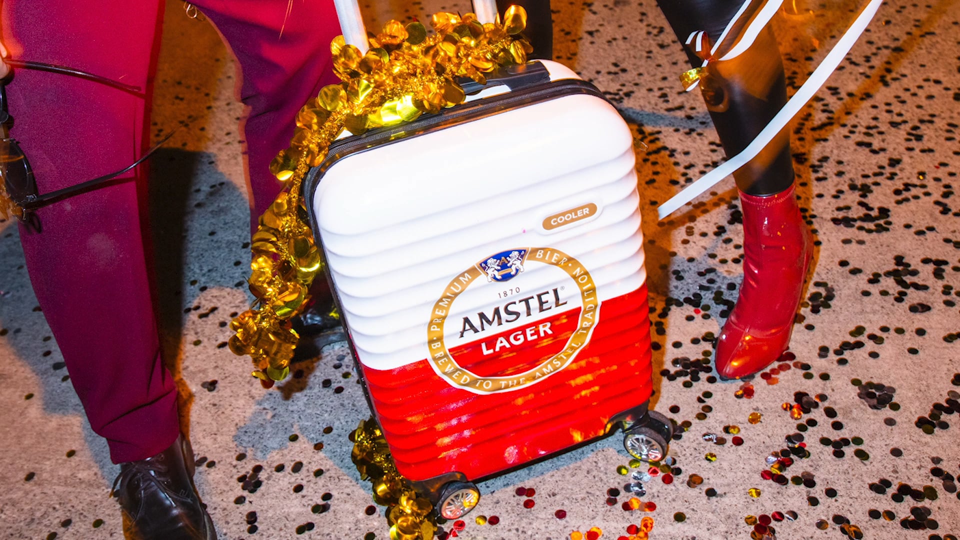 AMSTEL Carry ON Cooler on Vimeo