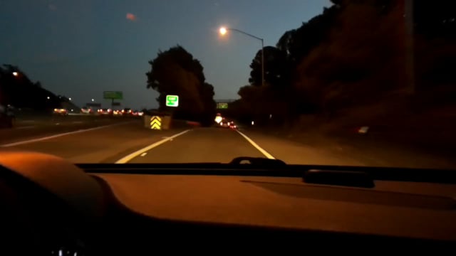 Driving Night Highway Free Stock Video - Pixabay