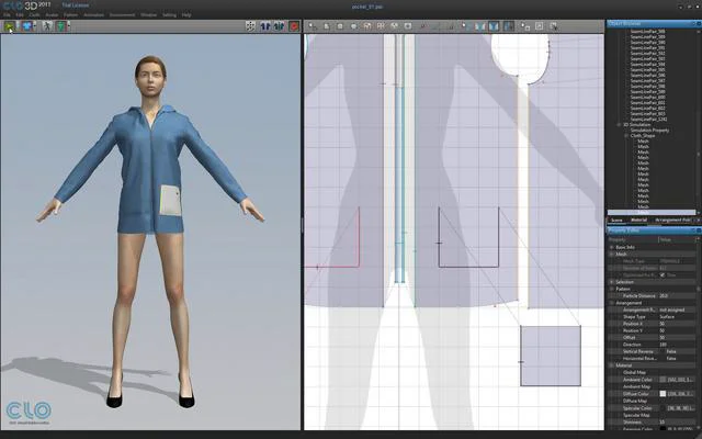 Fashion Design: Marvelous Designer - Making Pocket on Vimeo