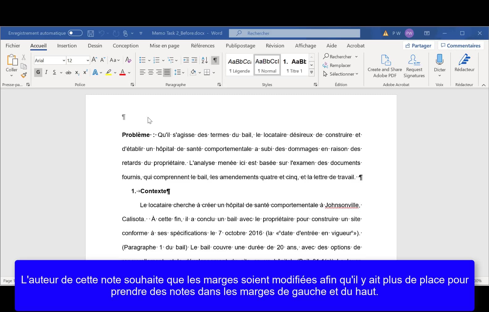 T2 Modifier les Marges on Vimeo