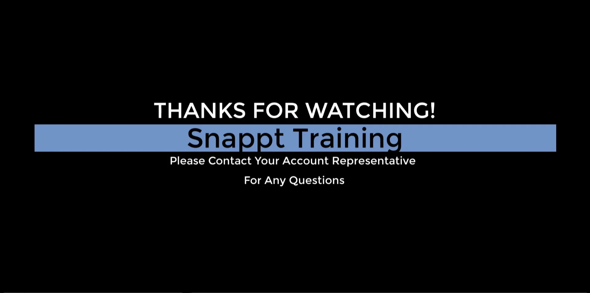 Snappt Training