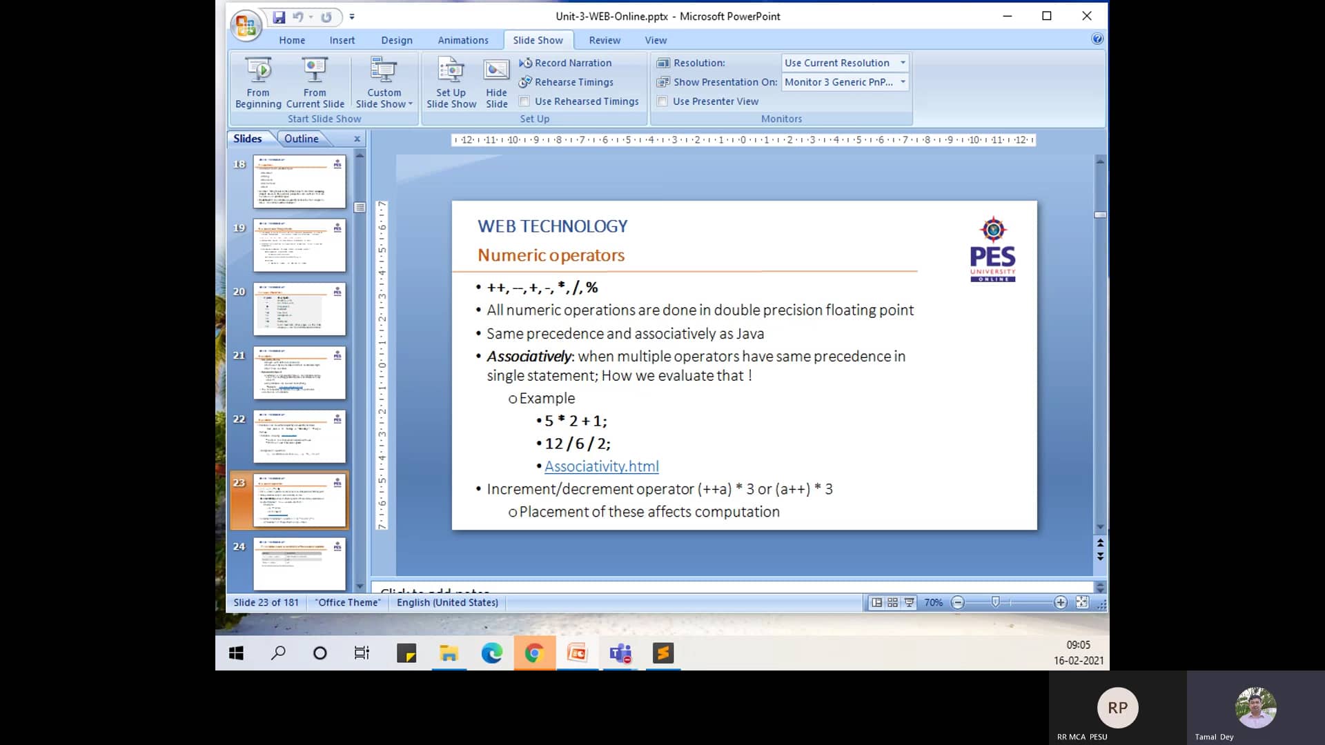 UE20MC405_160221_Class27A1-The Basics of JavaScript-Part-1 on Vimeo