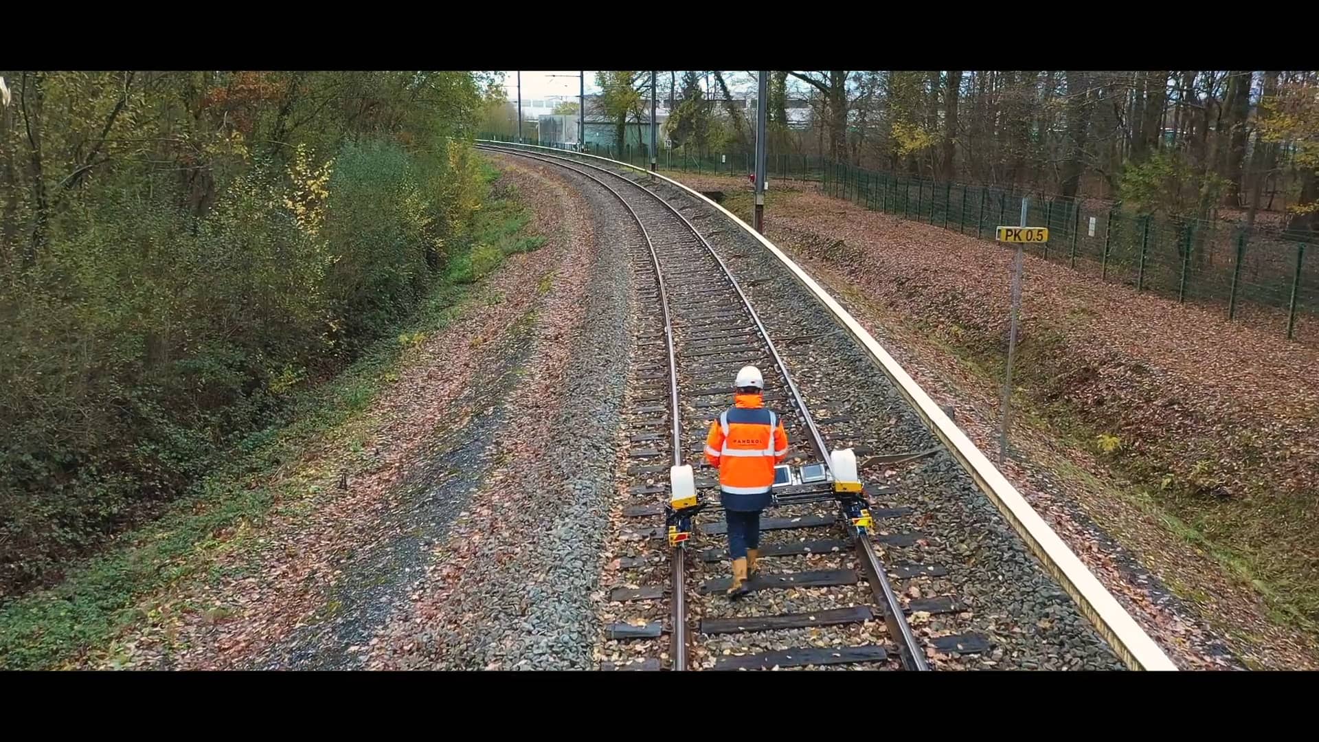 Pandrol Ultrasonic Rail Testing Trolley on Vimeo