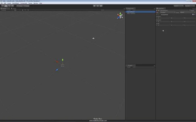 unity app 1 18 interface main gameObject on Vimeo