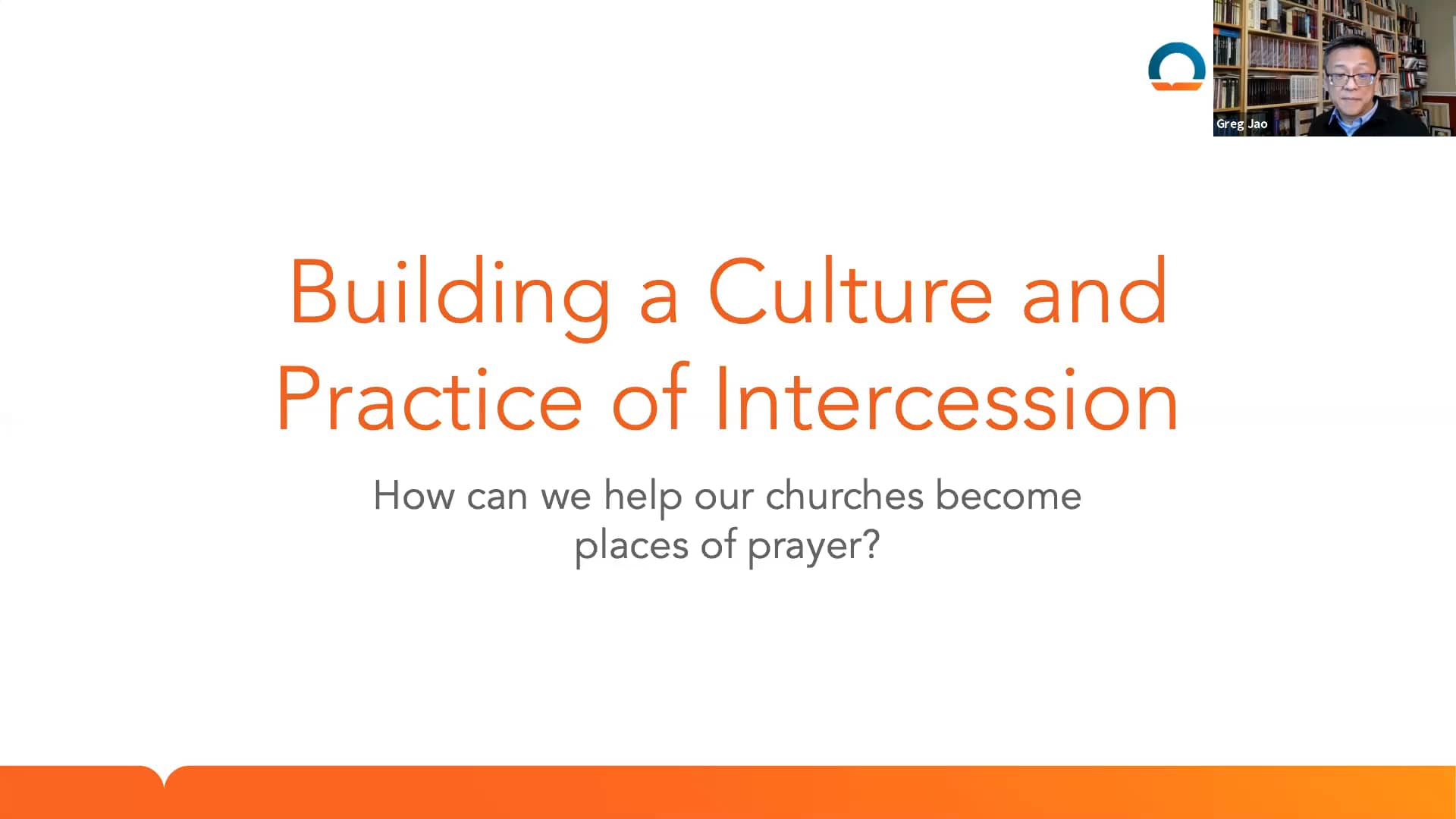 Building a Culture and Practice of Intercession - Connie Anderson| InterVarsity Church ...