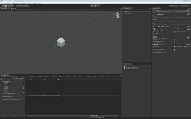 unity app 9 06 animation interface curve view on Vimeo
