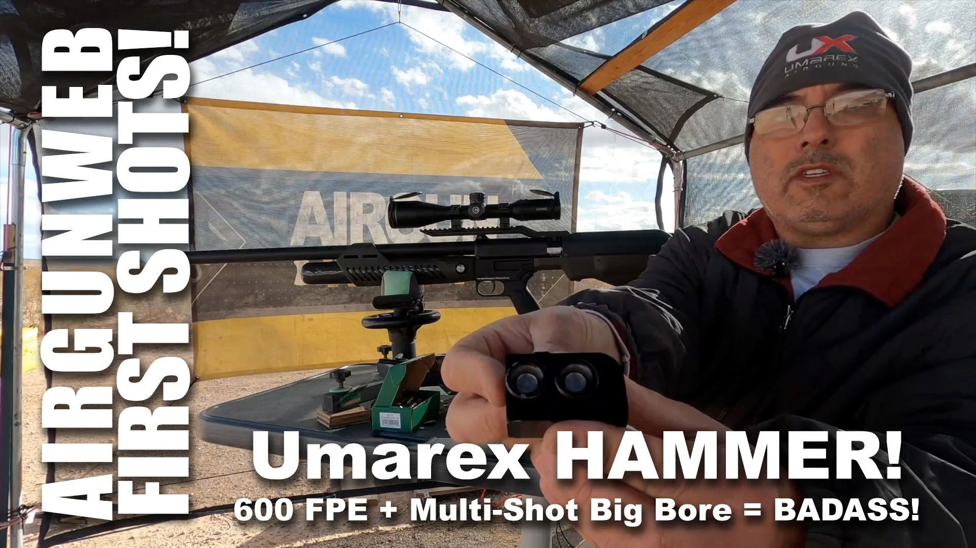 Modern Airgunner - AGW FIRST SHOTS - Umarex HAMMER .50 Cal - We take ...
