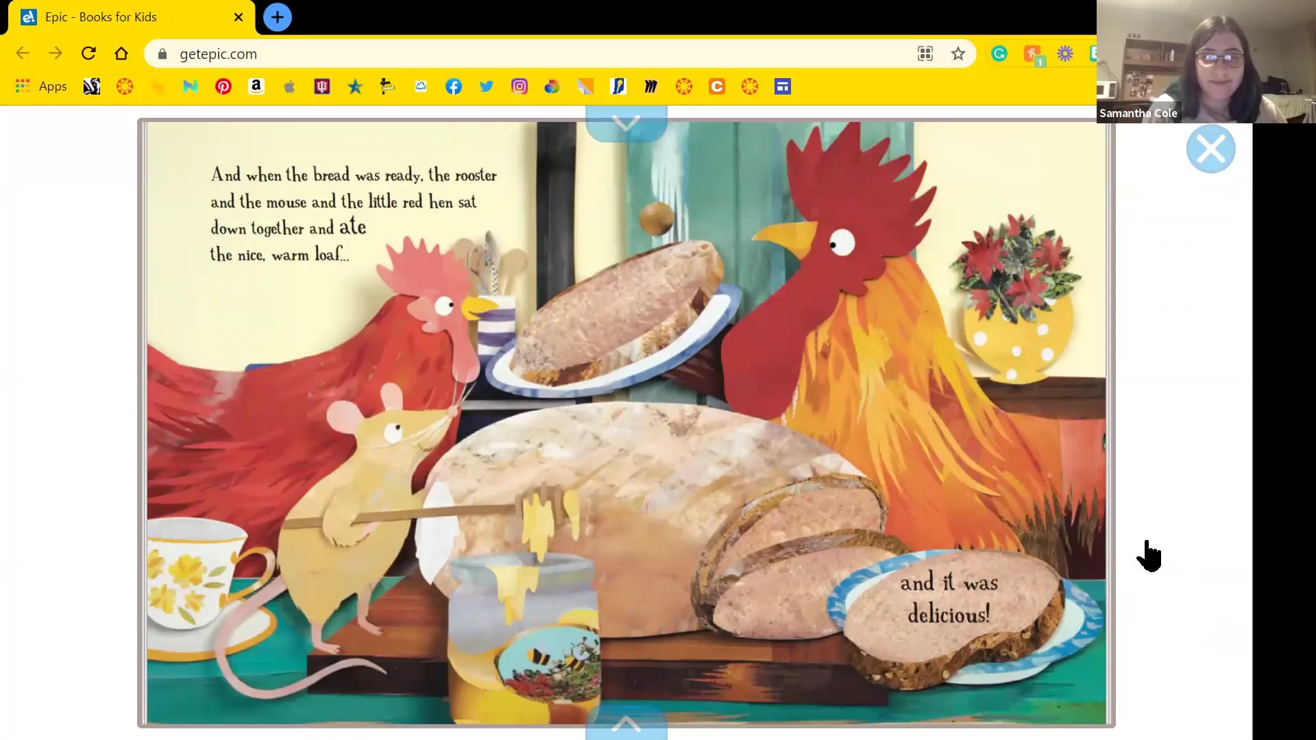 the little red hen read aloud on Vimeo