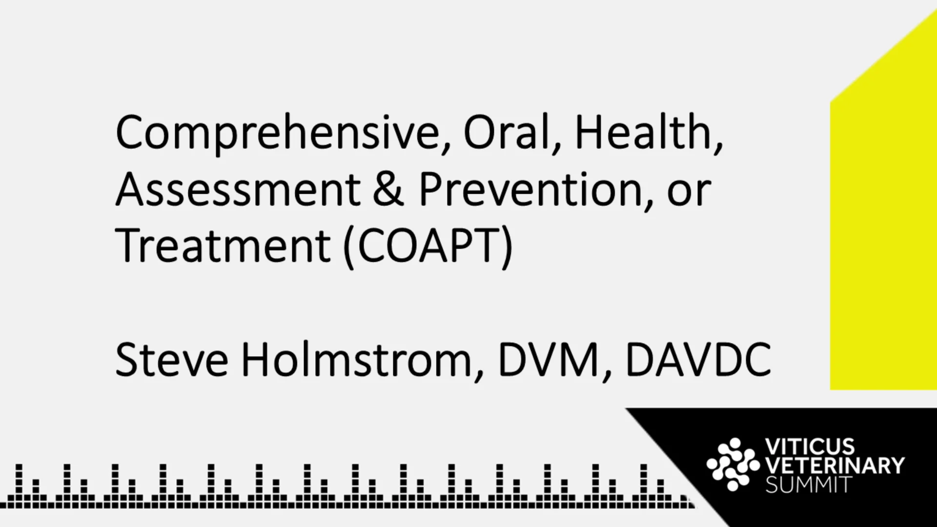 Tue-V05-Steve Holmstrom-Comprehensive, Oral, Health, Assessment ...