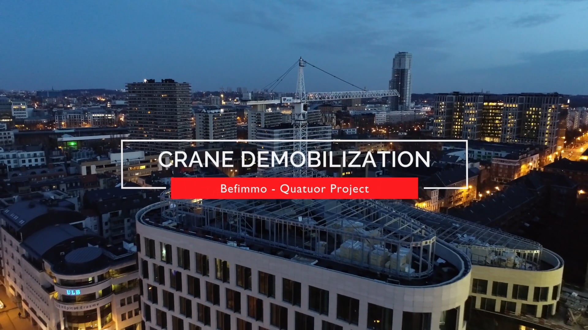 Quatuor - Crane Demobilization on Vimeo