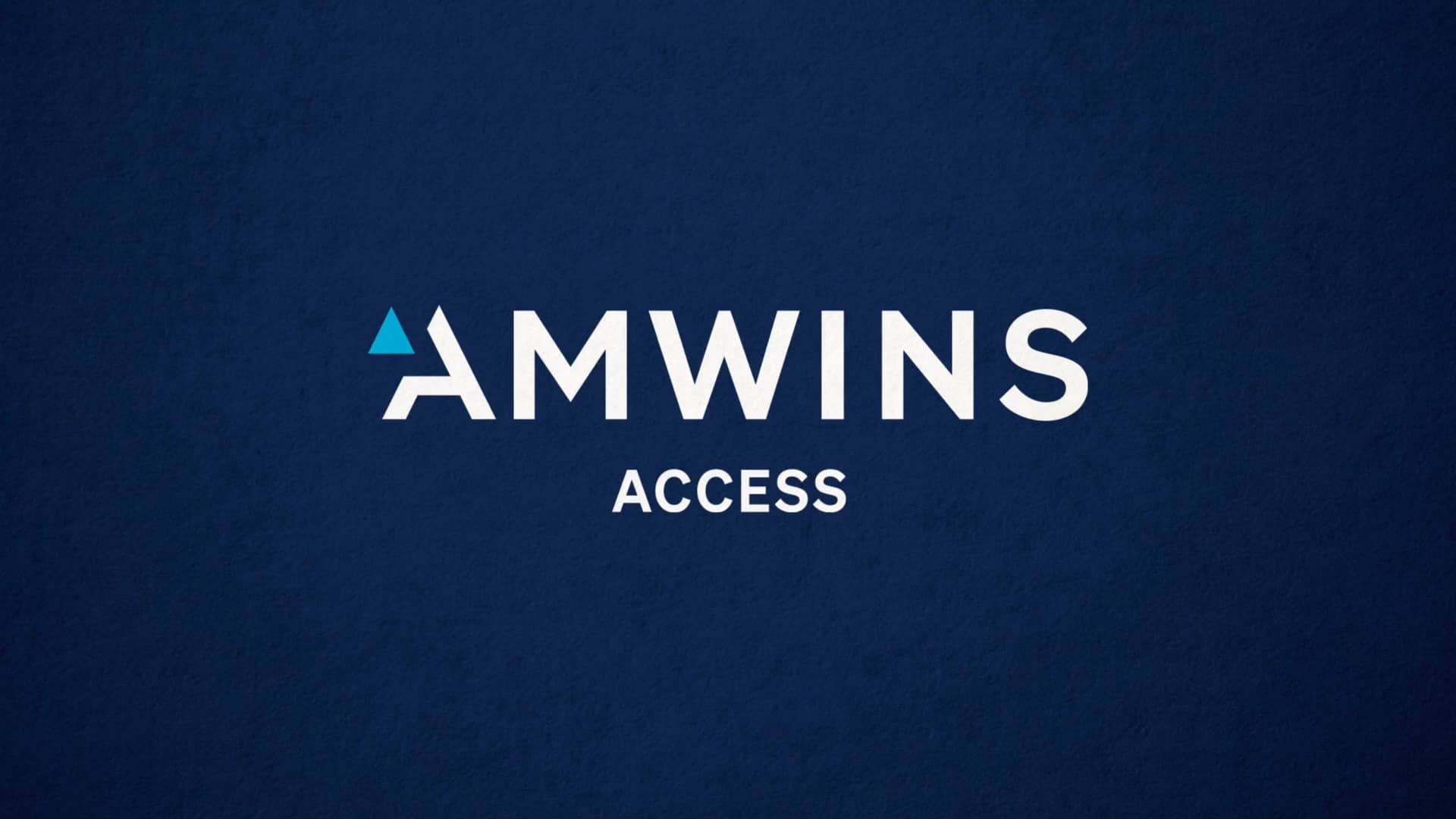 Amwins Access Value Proposition Video on Vimeo