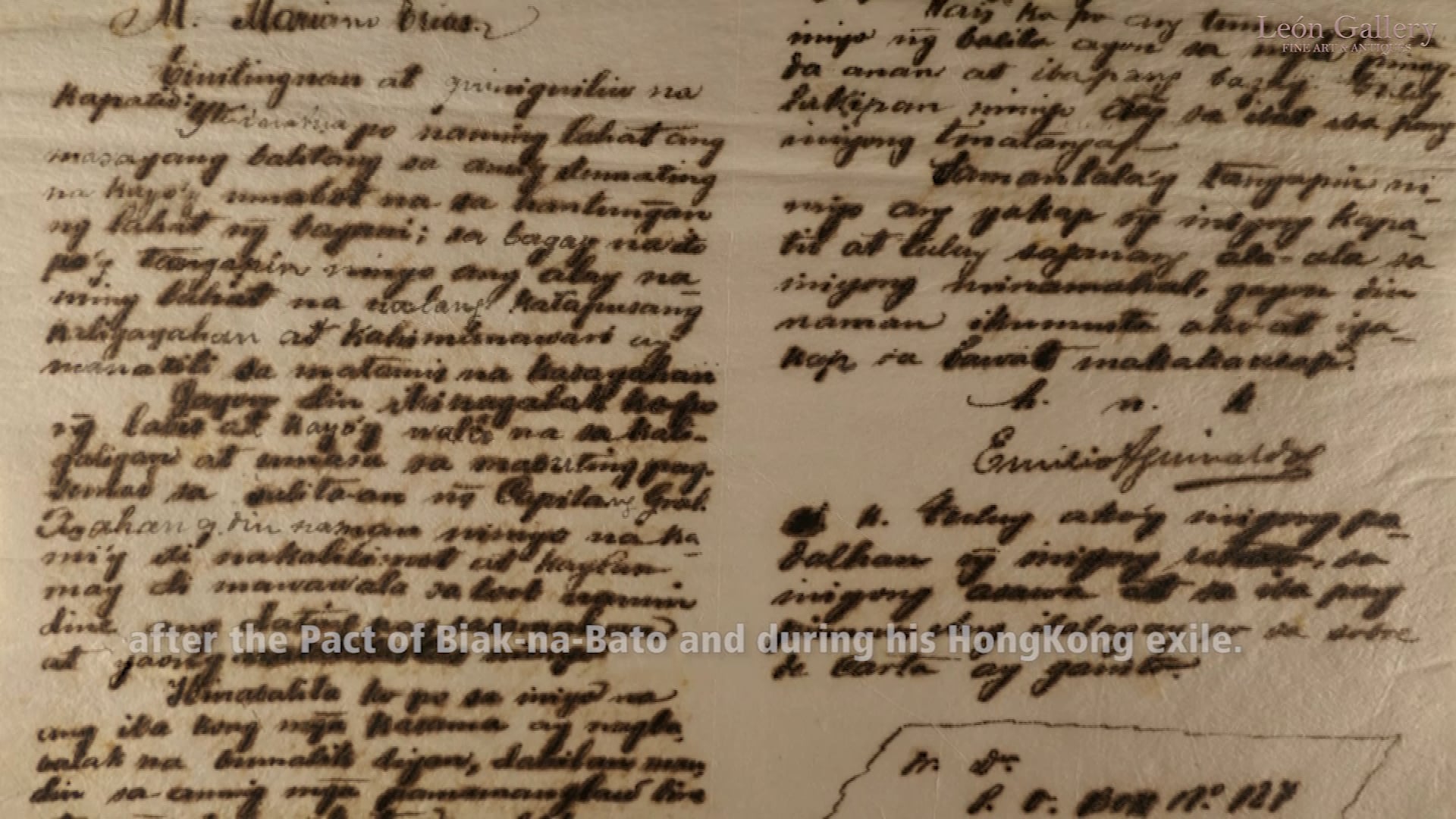 THE AGUINALDO LETTERS : SECRETS OF THE HONGKONG JUNTA on Vimeo