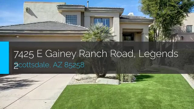 7425 E Gainey Ranch Road, Legends 2 mls on Vimeo
