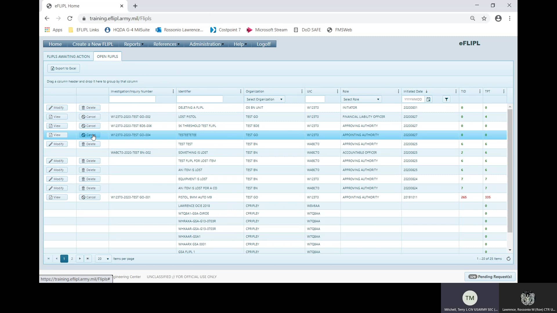 12 - eFLIPL Training Video - Deleting or Cancelling a FLIPL on Vimeo