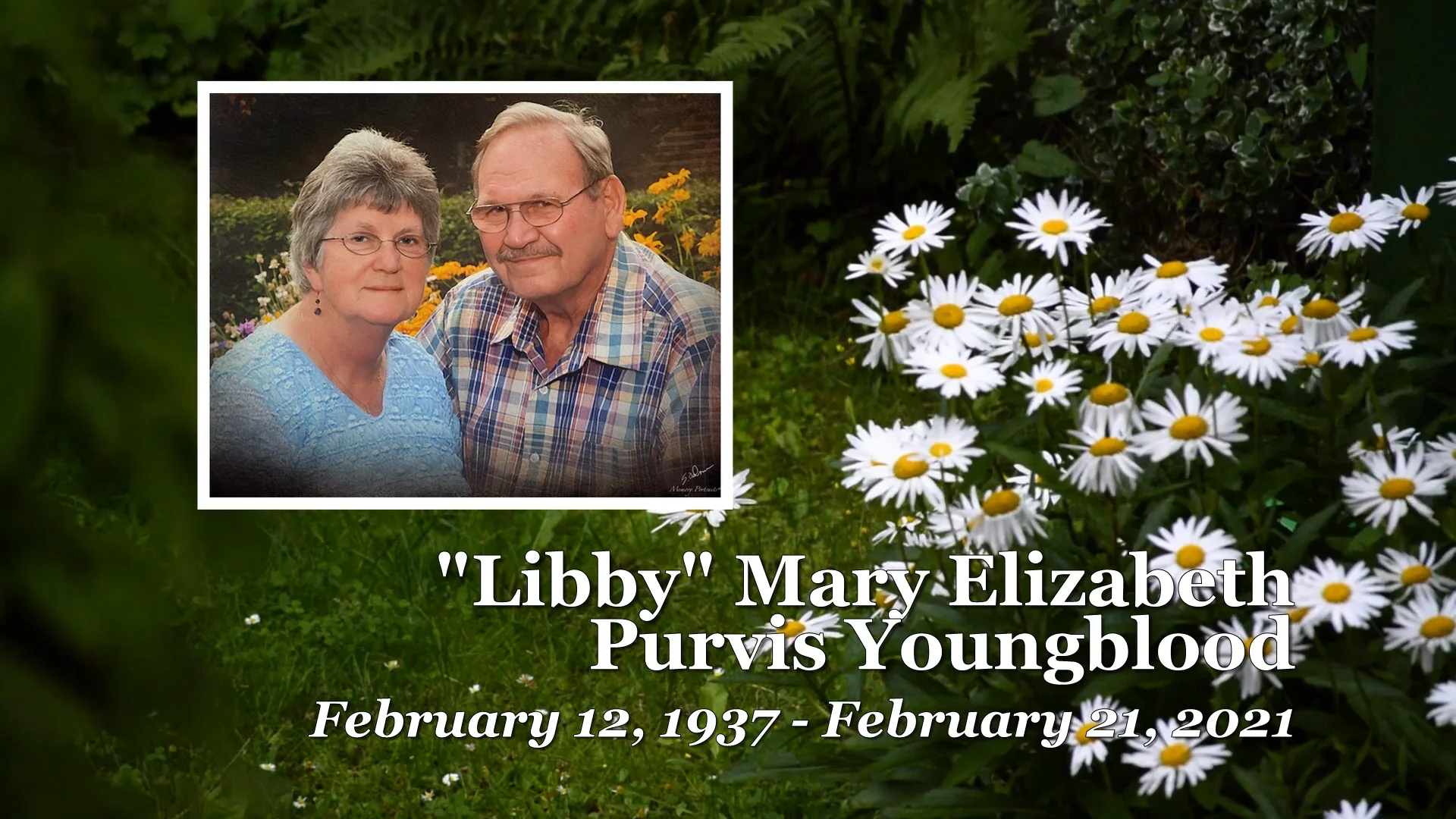 "Libby" Mary Elizabeth Purvis Youngblood - Morgan & Nay Libby ...
