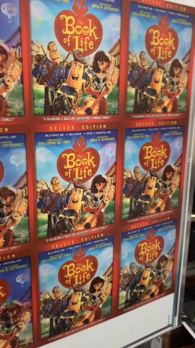 The Book Of Life Dvd Cover