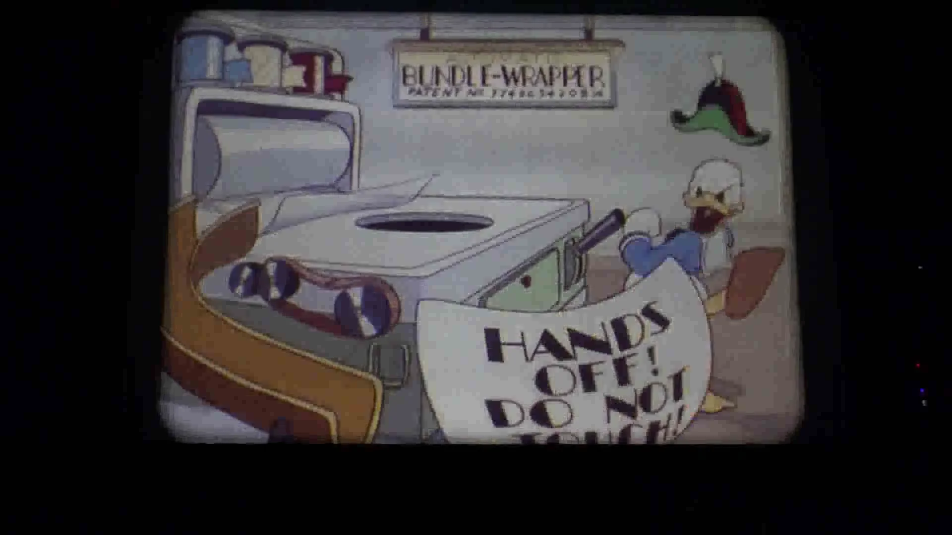 Disney's MODERN INVENTIONS 1939 DOnald DUck 16mm IB TECHNICOLOR PRINT