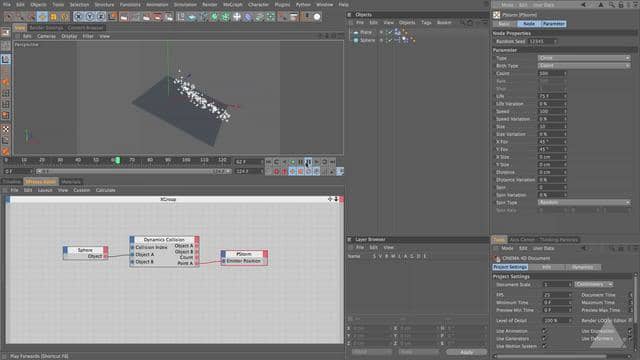 Thinking Particles from Dynamic Collisions using C4D on Vimeo