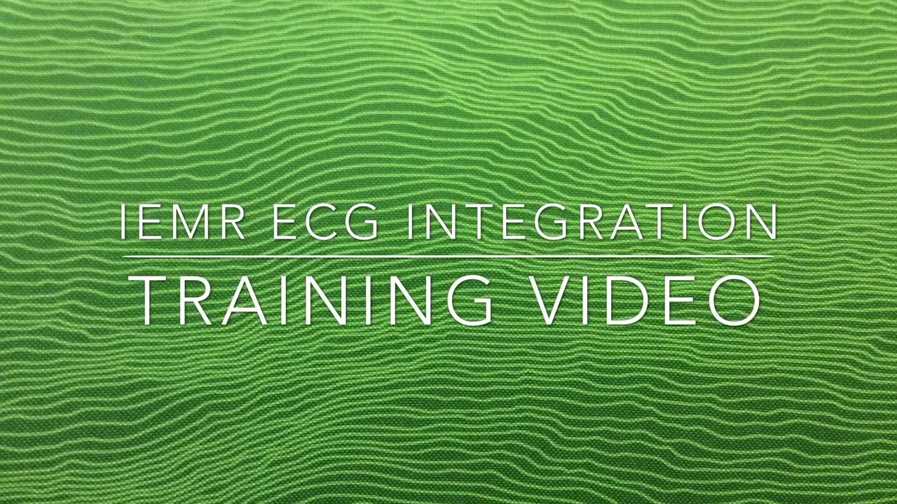ieMR ECG Nursing training