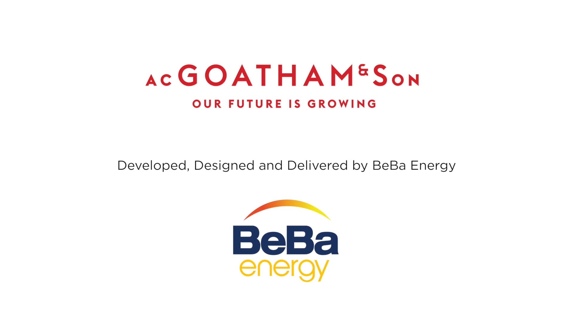 AC Goatham & Son | Solar Power on Vimeo