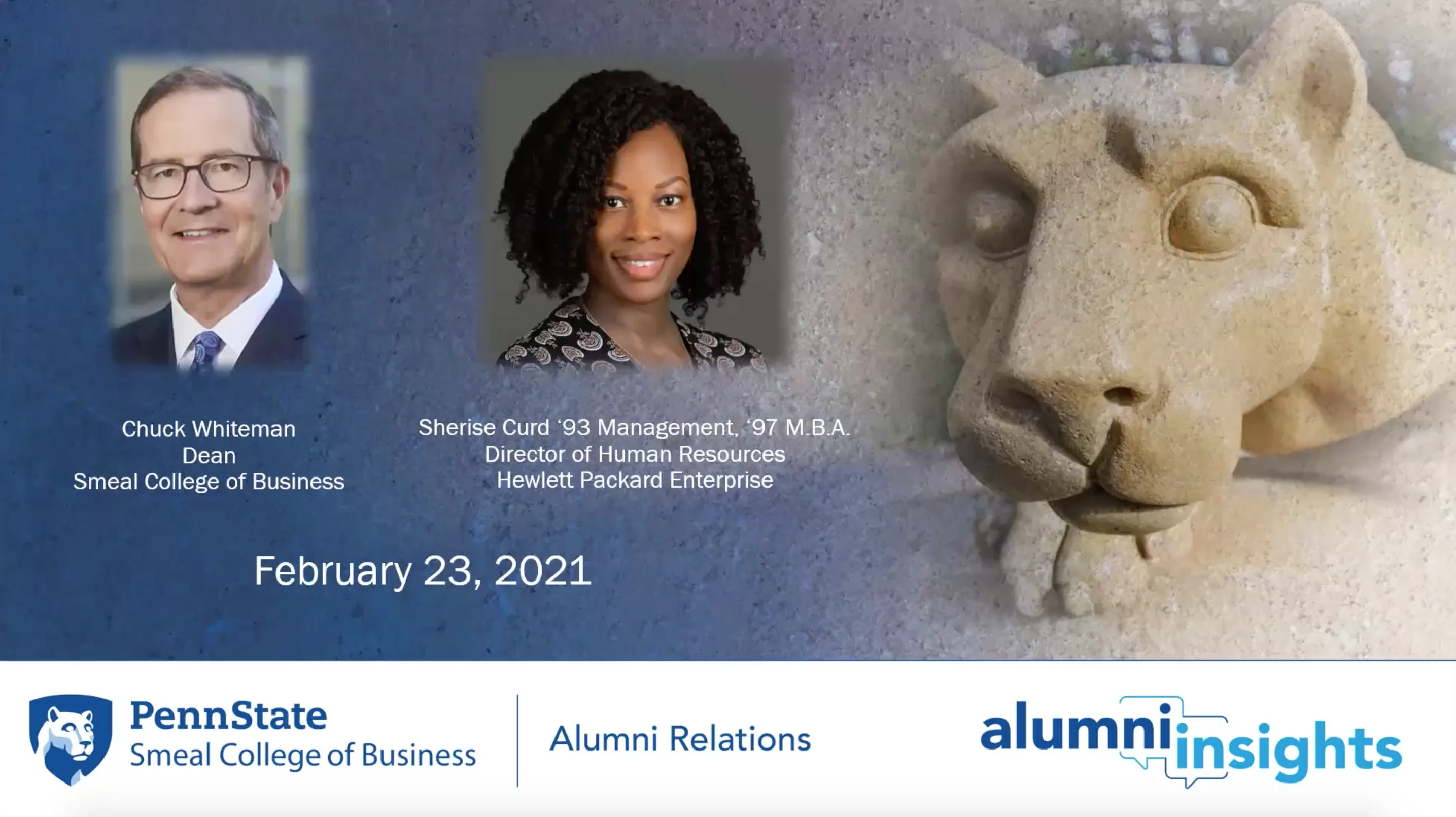 Alumni Insights with Sherise Curd on Vimeo