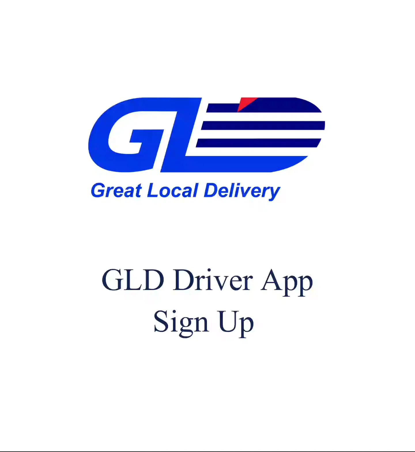 GLD Driver Sign Up on Vimeo