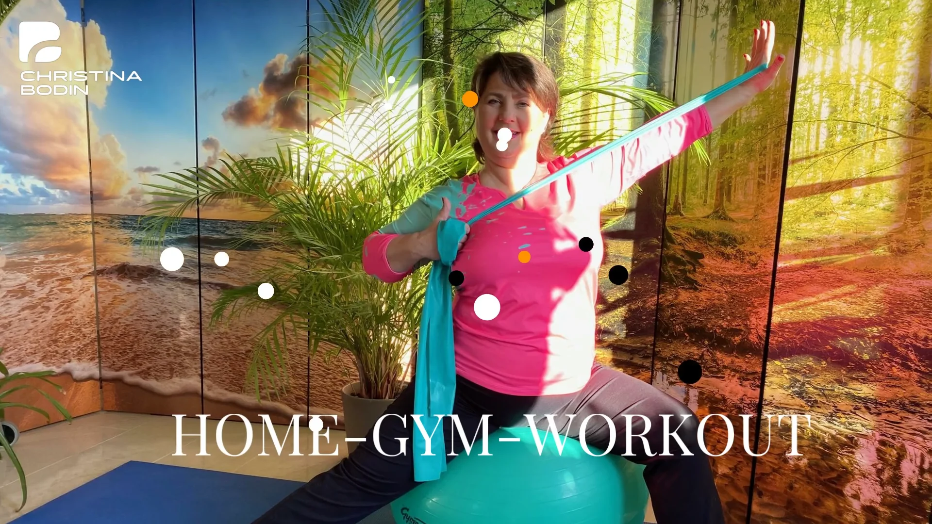 Watch Rücken Fit mit dem Gym Ball - 30 Minuten Online | Vimeo On Demand ...