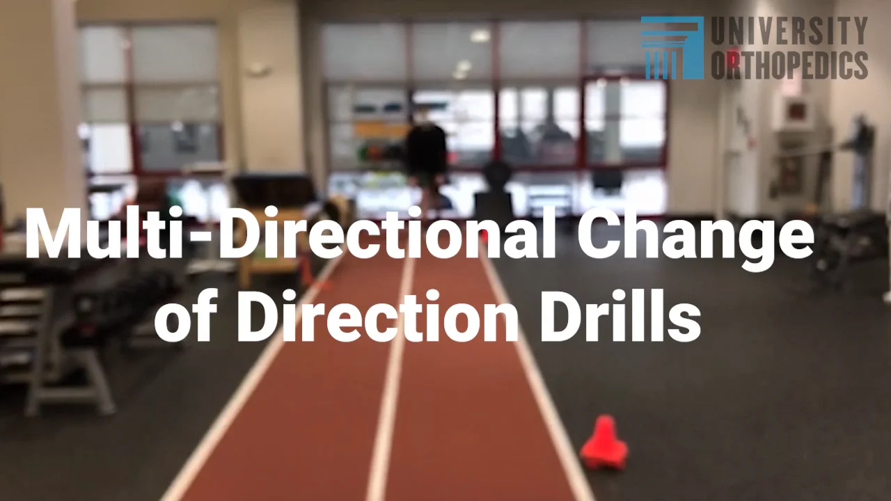 Multi-Directional Change of Direction Drills on Vimeo