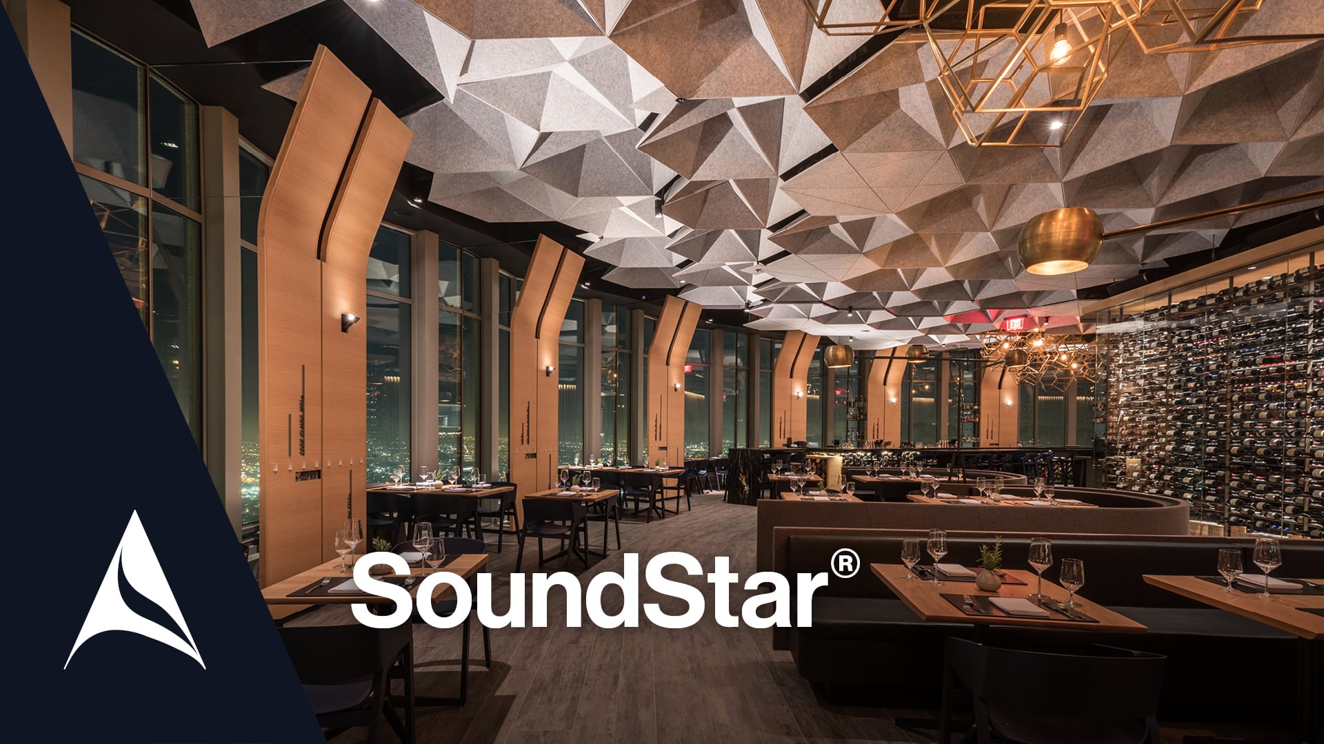 SoundStar® Acoustical Ceiling Cloud System on Vimeo